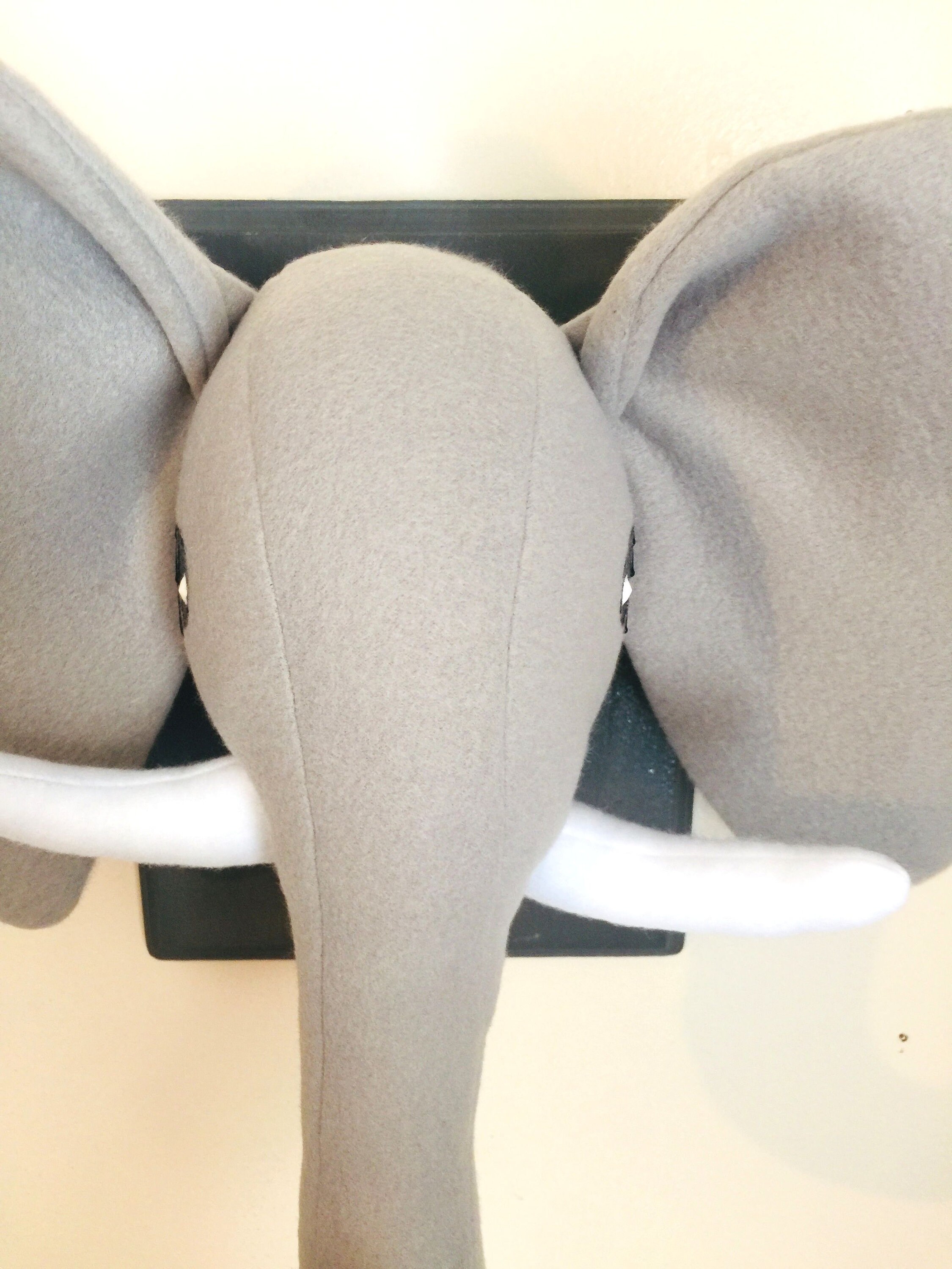 Stuffed Gray Elephant Head / Stuffed Elephant Head / Stuffed | Etsy