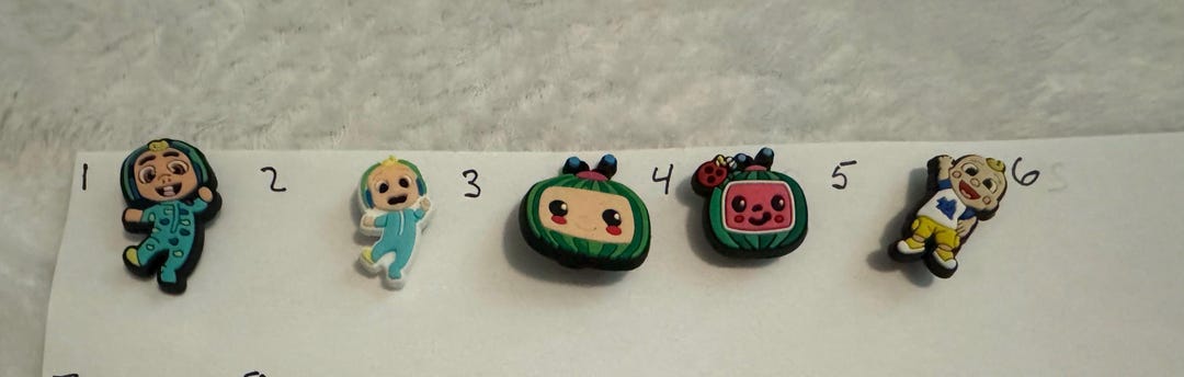 JJ and Watermelon Croc Charms - Etsy