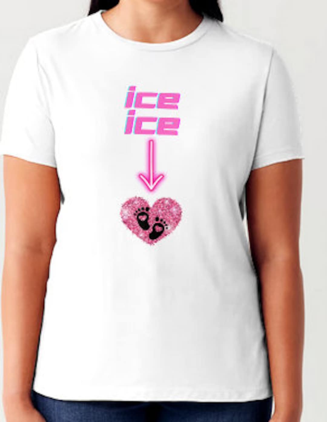 Ice Ice Baby Maternity Shirt - Etsy