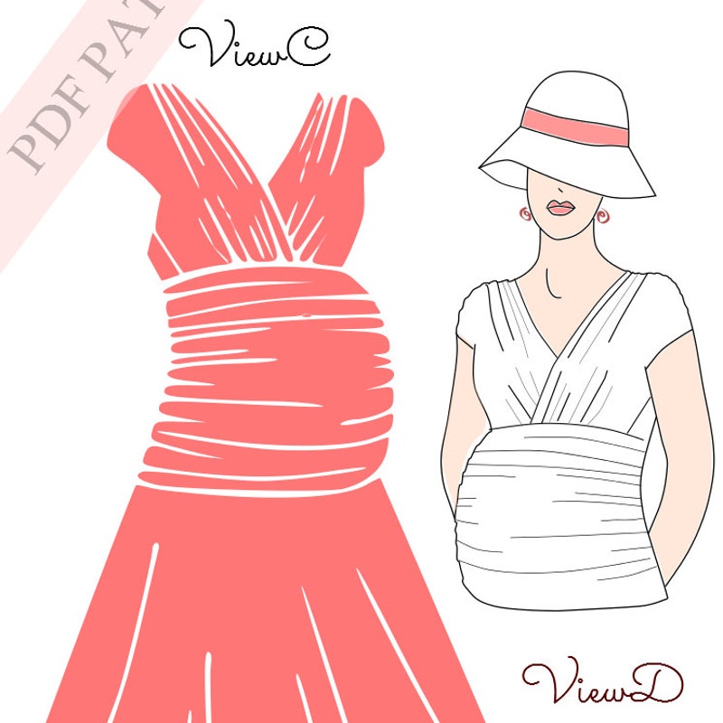 Nursing Top Pattern - Etsy