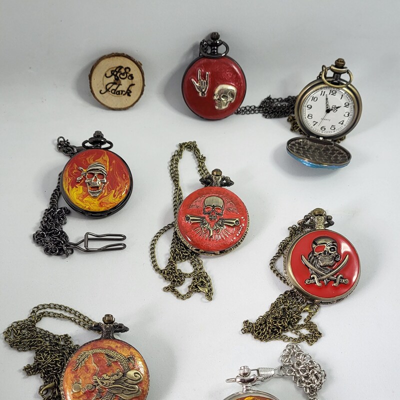 Pirate Pocket Watches - Etsy