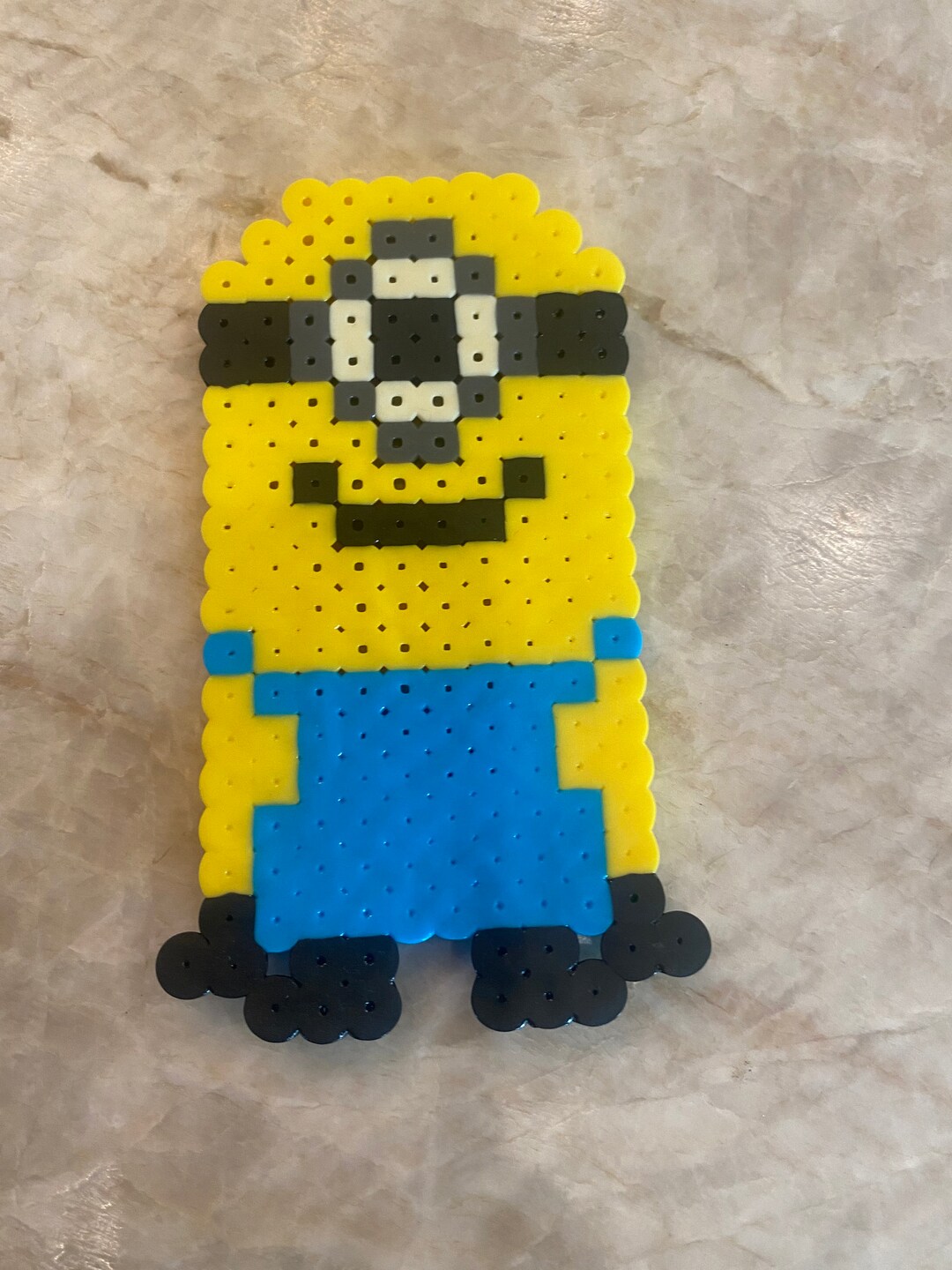 Minion Perler Bead - Etsy