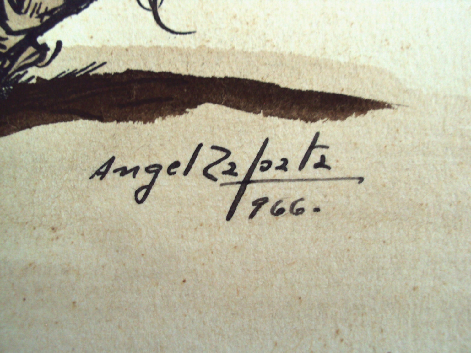 Painting by Angel Zapata 1966 - Etsy