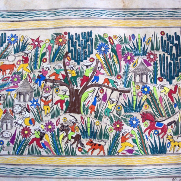 Amate Bark Painting - Etsy