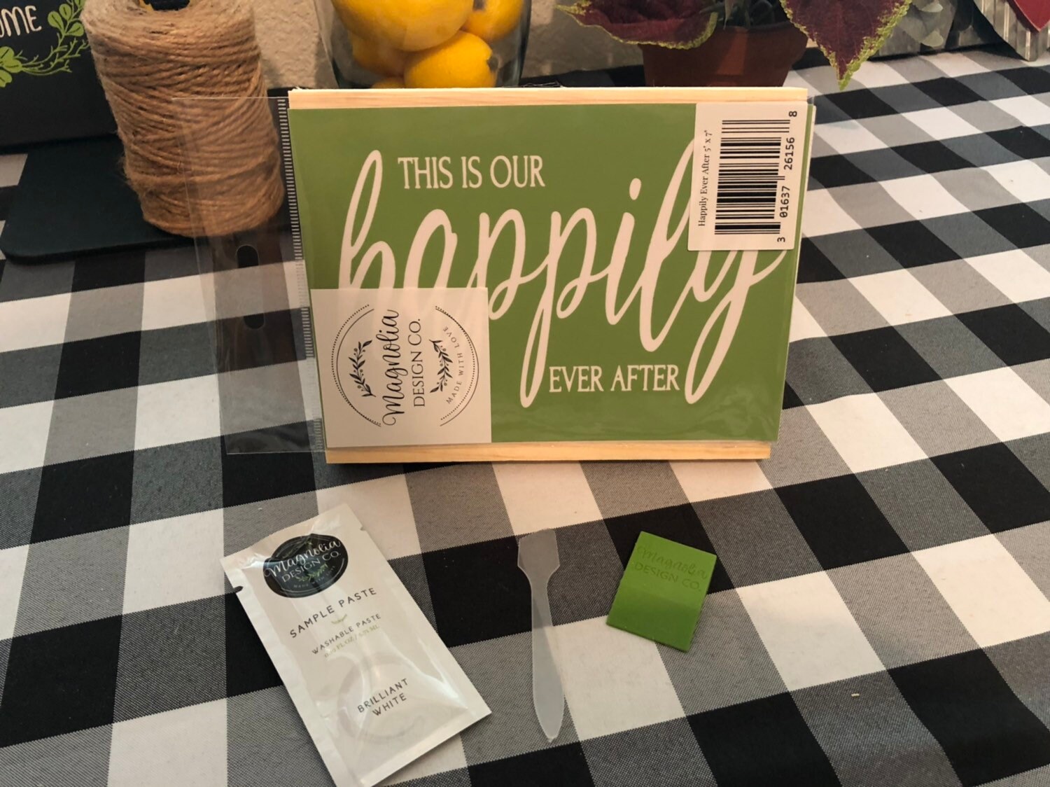 Magnolia Design Co DIY Kit Our Happily Ever After Wood Shelf Sitter ...