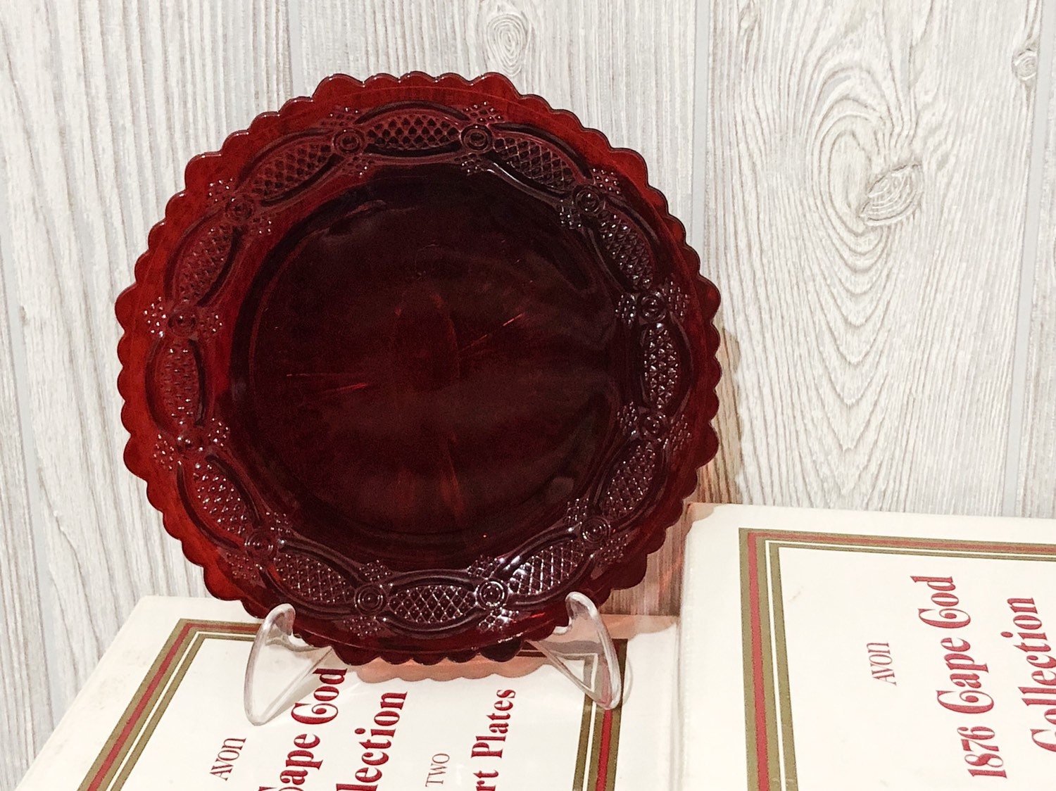 Vintage Avon Cape Cod Dessert Lunch Plates Set of 10 in Original Boxes ...