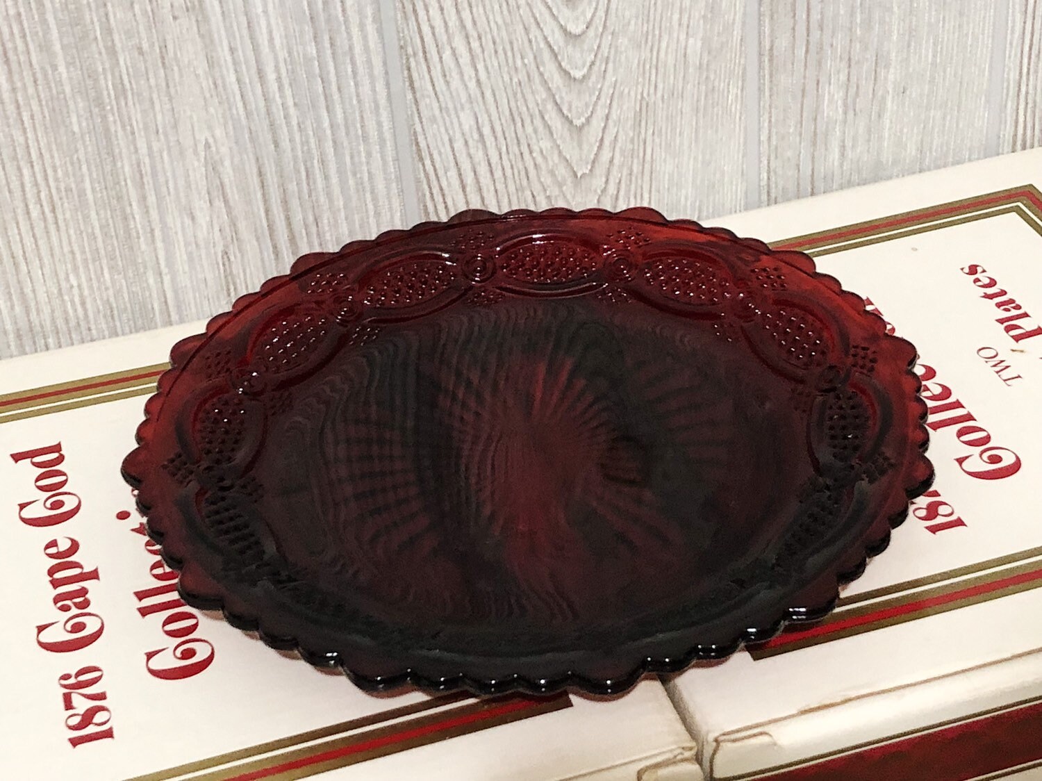 Vintage Avon Cape Cod Dessert Lunch Plates Set of 12 in Original Boxes ...