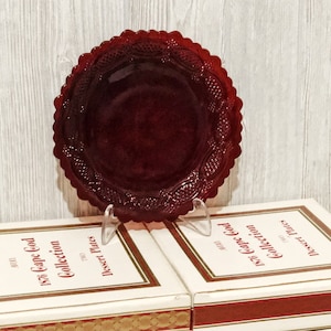 Vintage Avon Cape Cod Dessert Lunch Plates Set of 12 in Original Boxes ...