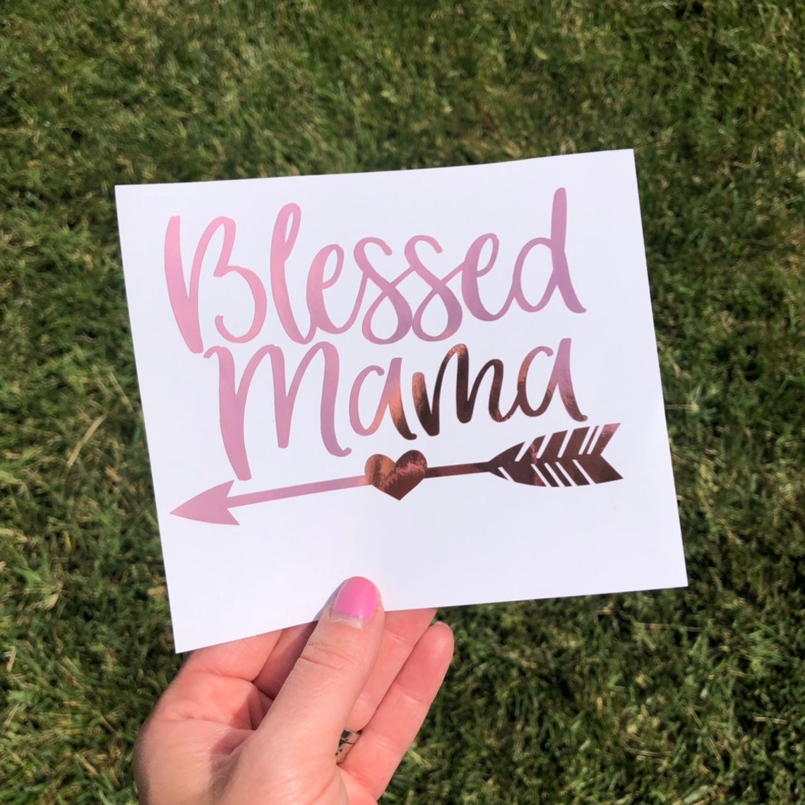 Blessed Mama Decal Blessed Mom Decal Blessed Mama Yeti | Etsy
