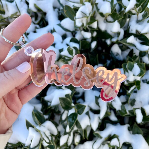 Acrylic Keychain - Etsy