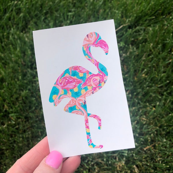 Flamingo Decal - Etsy