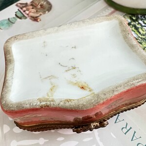 Vintage Hand Painted Porcelain Trinket Boxes — Set of 3 - Etsy