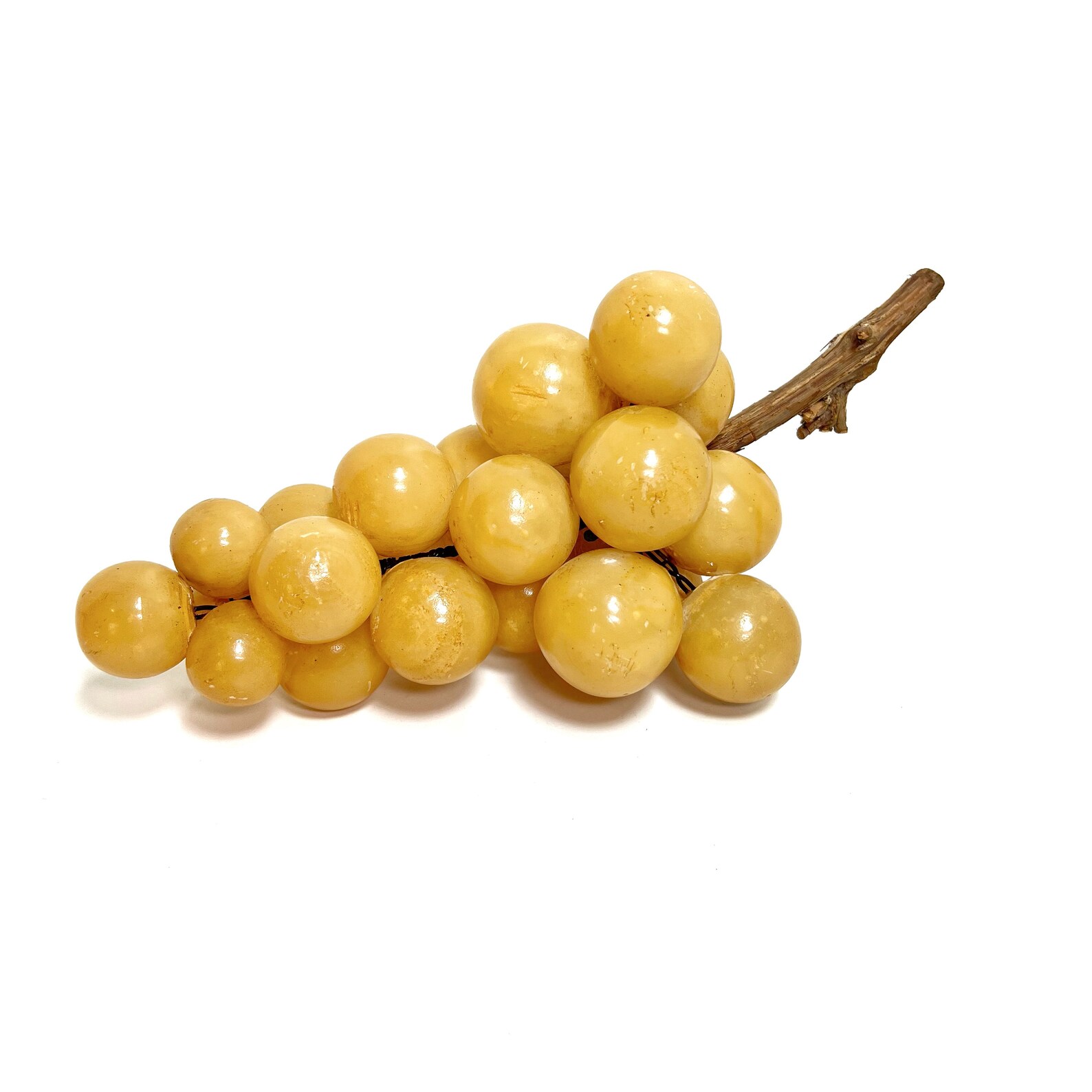 Large Vintage Italian Golden Yellow Alabaster Grape Cluster - Etsy