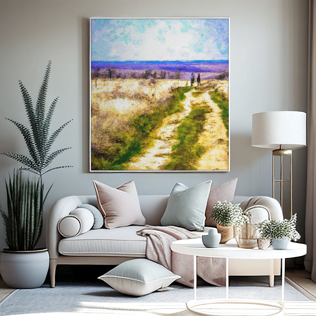 Vintage Prairie Canvas Print Extra Large Printed Canvas - Etsy
