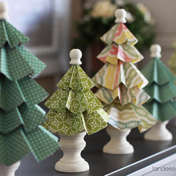 Paper Christmas Tree - Etsy