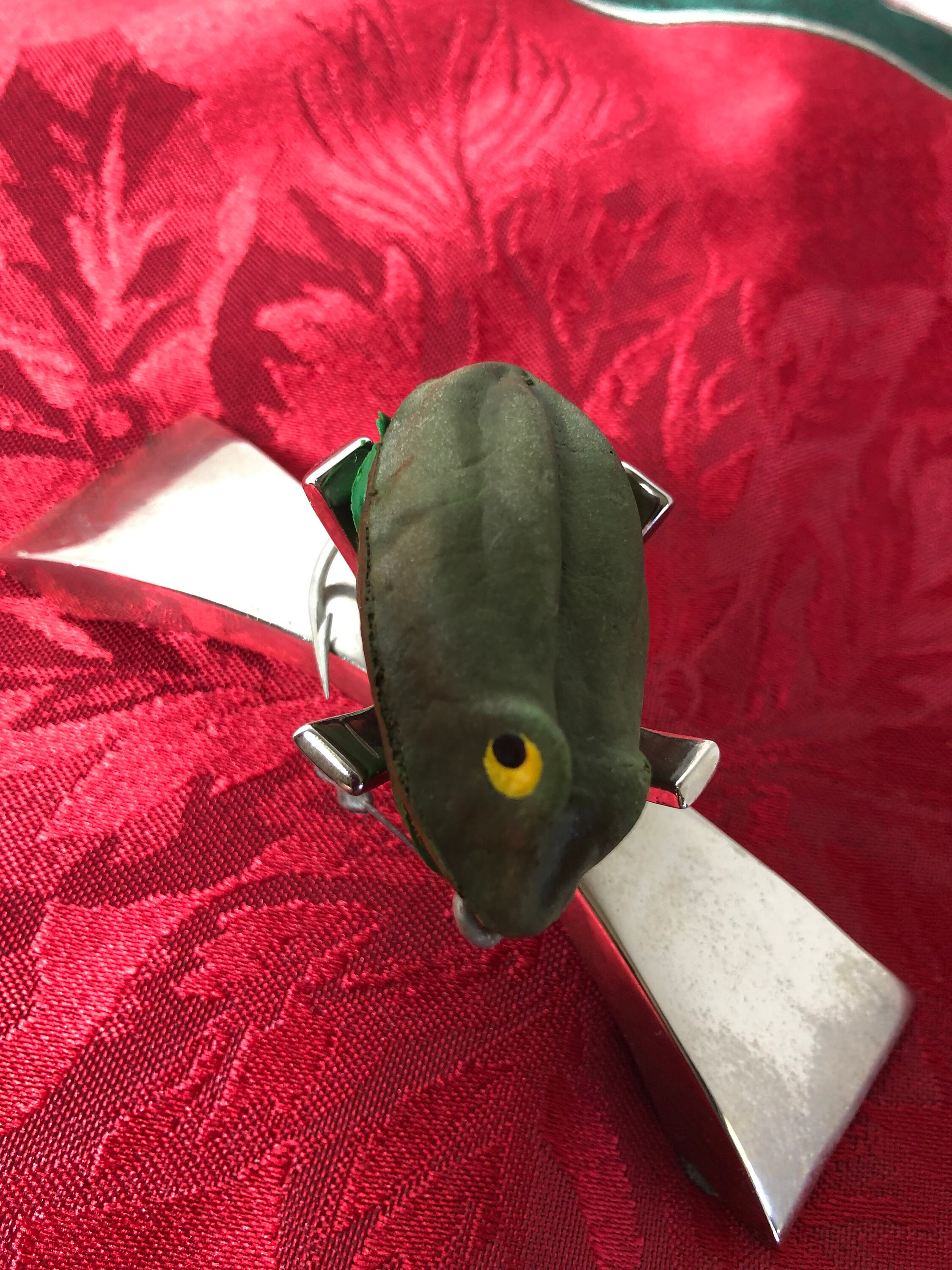 Vintage Bill Plummer Original Bass Frog Fishing Lure. - Etsy