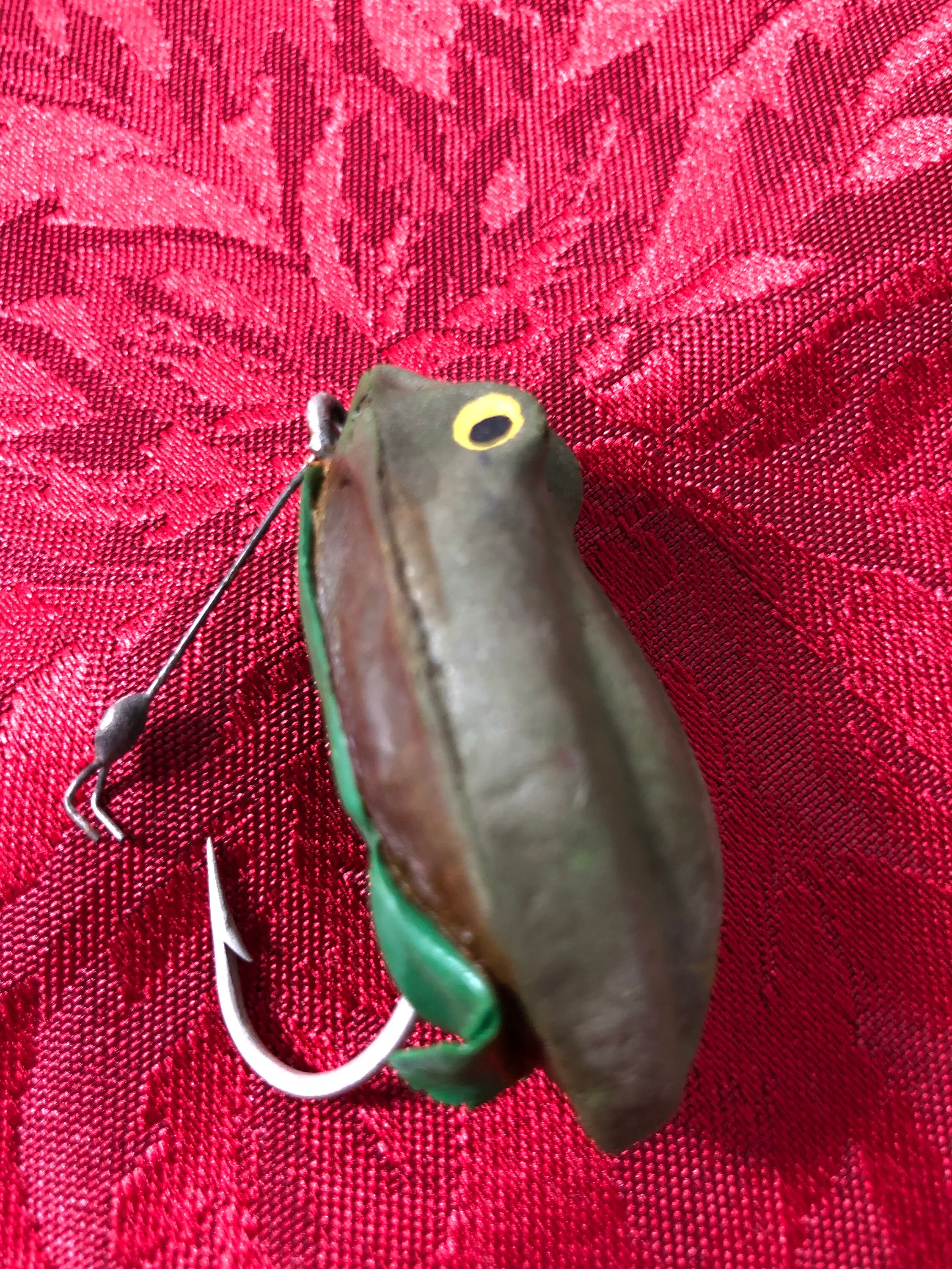Vintage Bill Plummer Original Bass Frog Fishing Lure. - Etsy