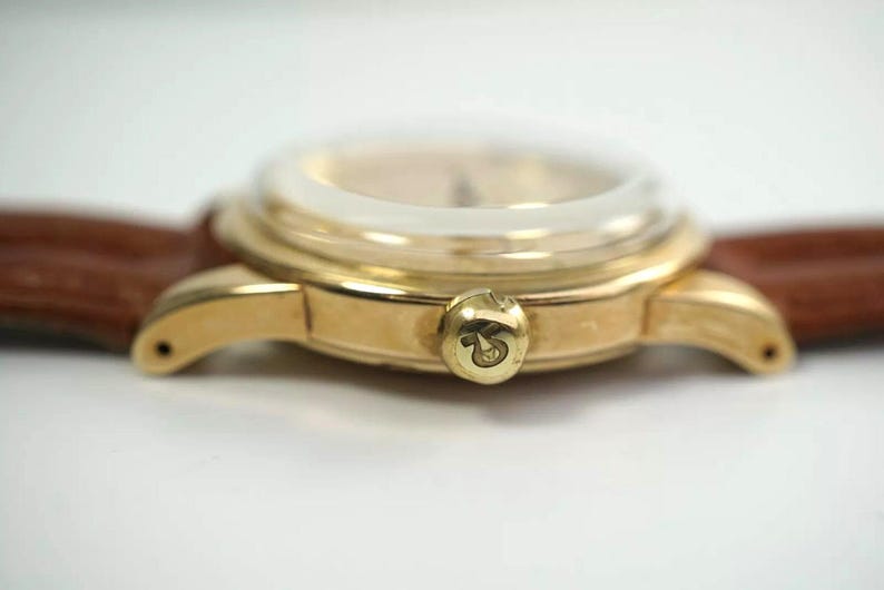 Omega Seamaster Ref. 2577 Chronometer 14k Yellow Gold 34 Mm Vintage ...