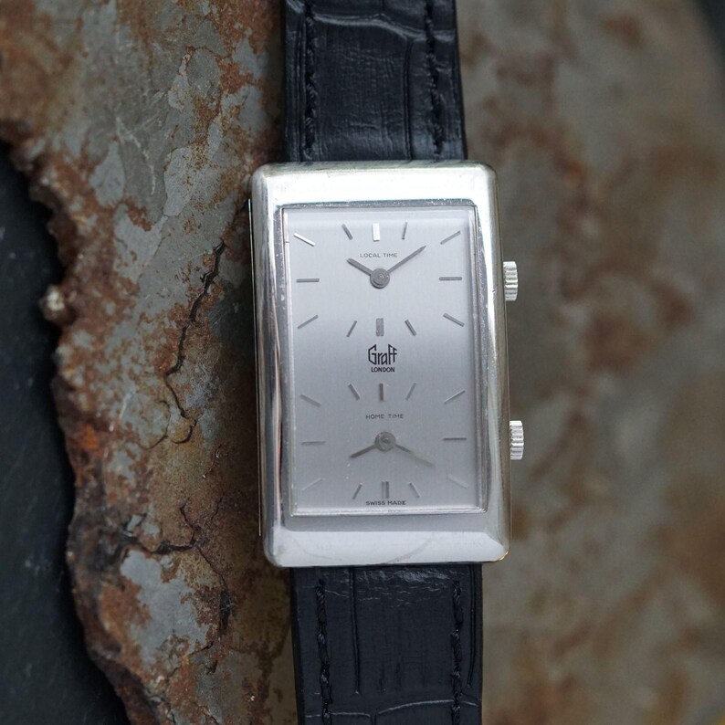 Chopard Retailed by Graff London Two Time Zone Watch 18k White Gold ...