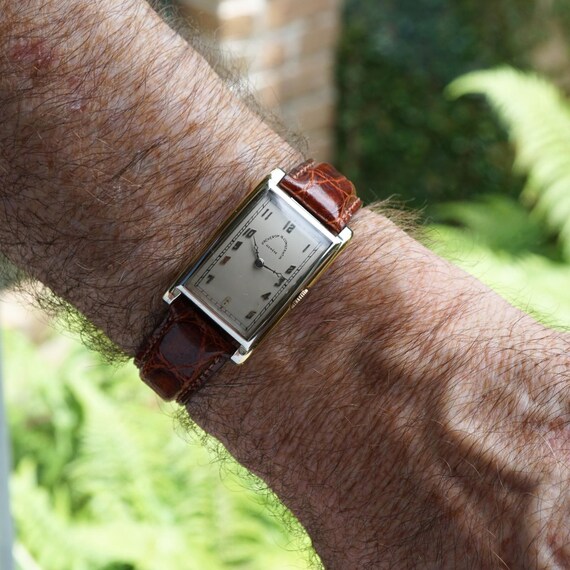 Vacheron Constantin Vintage Art Deco 18k Two-Tone Man… - Gem