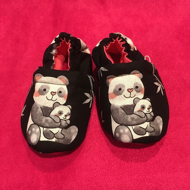 Kids Girls Panda Shoes - Etsy