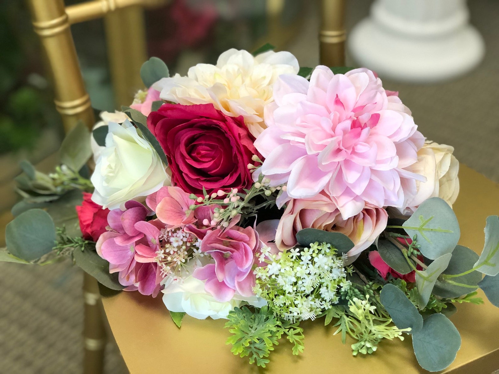 Rustic Wedding Flowers in Shades of Pink Blush Begonia Ivory - Etsy