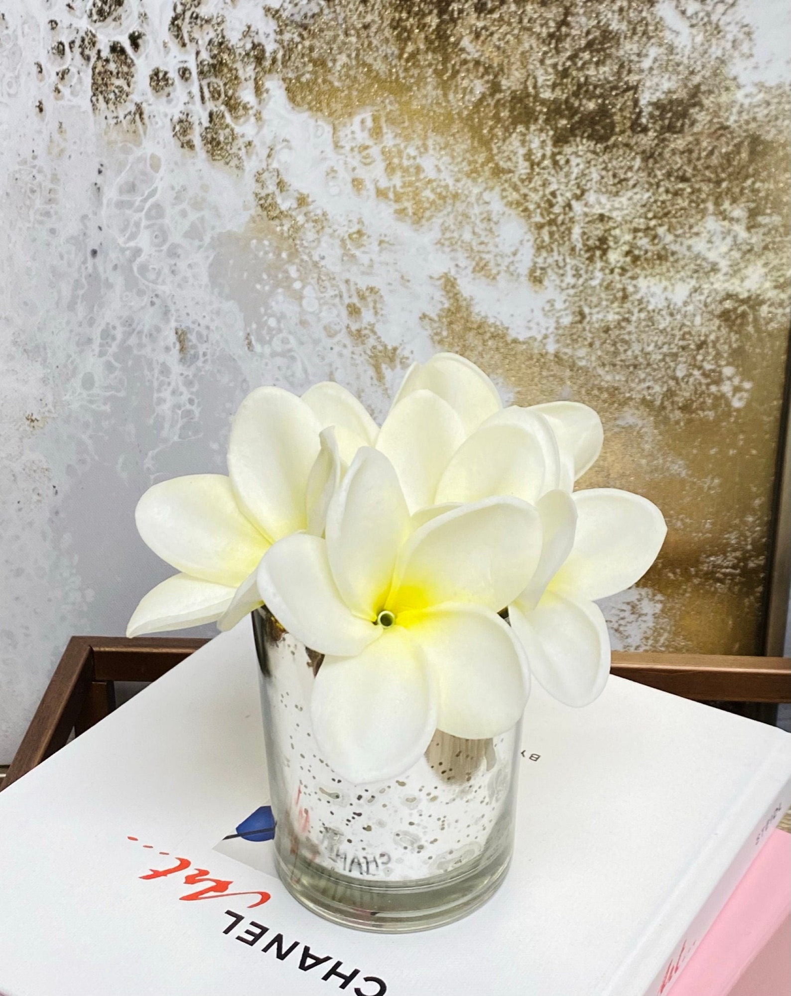 Pick Flower Color-bundle of 6 Stems Jar or Tabletop Centerpiece ...