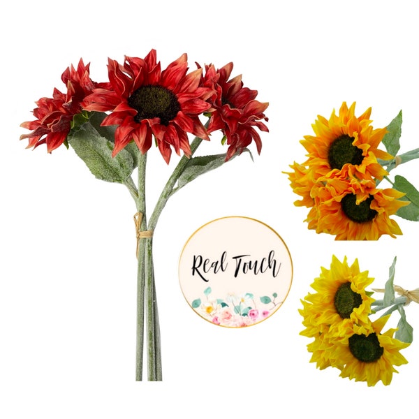 Real Touch Flowers - Etsy