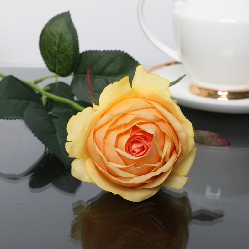 Pack of 3-stunning 17long Stem Real Touch Rose-home | Etsy