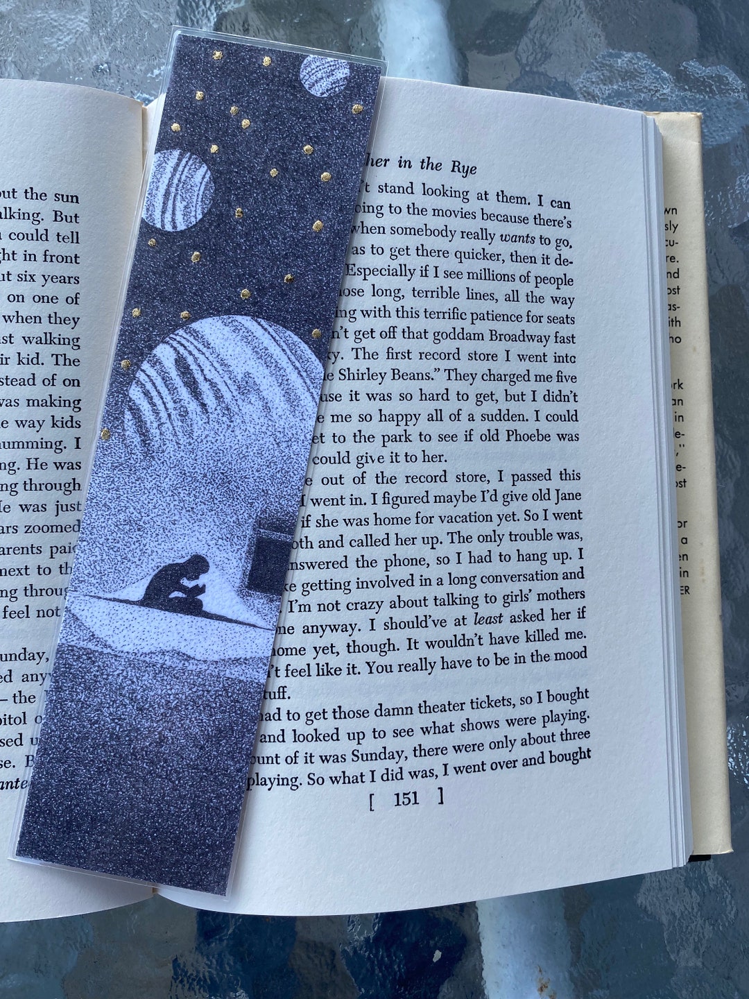 Outer Space Themed, Individually Printed, Gold Leafed and Laminated ...