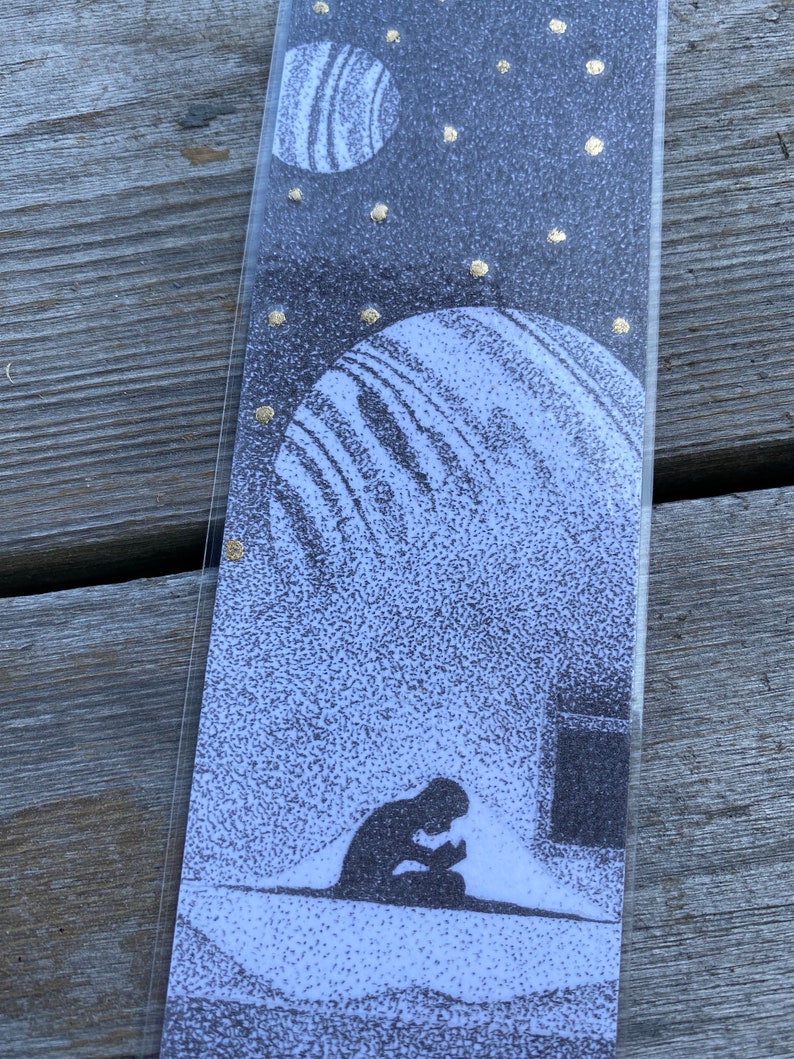 Outer Space Themed, Individually Printed, Gold Leafed and Laminated ...