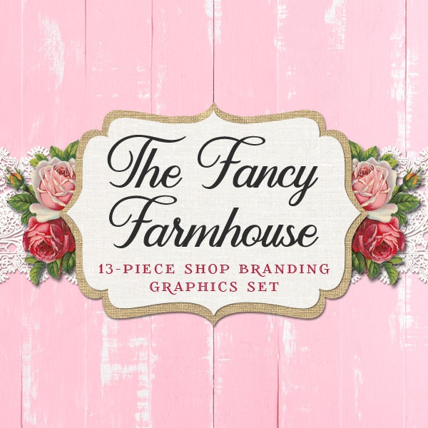 Shabby Chic Set - Etsy