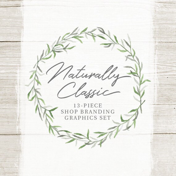 Rustic Branch Shop Branding Banners Avatar Icons Business | Etsy