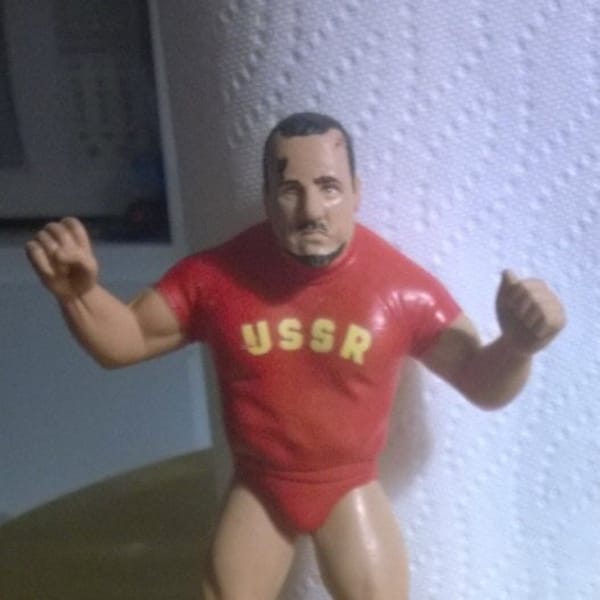 Rubber Wrestler Action Figures - Etsy