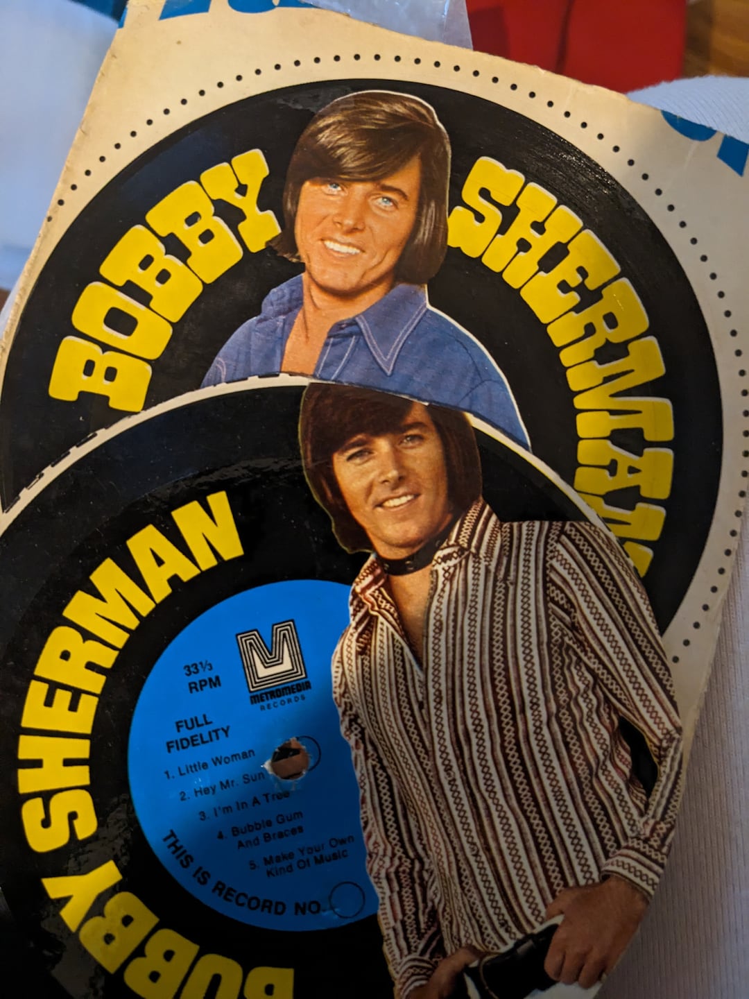 Bobby Sherman Cereal Box Record - Etsy