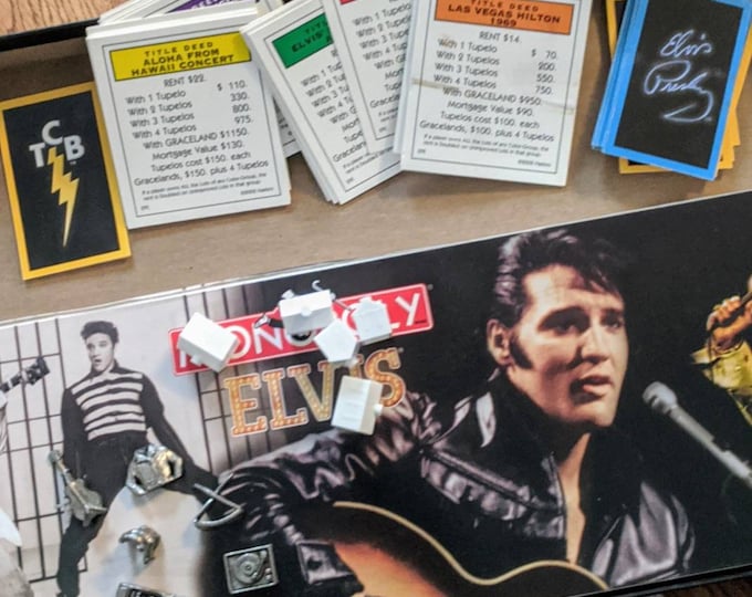 Elvis Monopoly Game Complete Boxed Set - Etsy