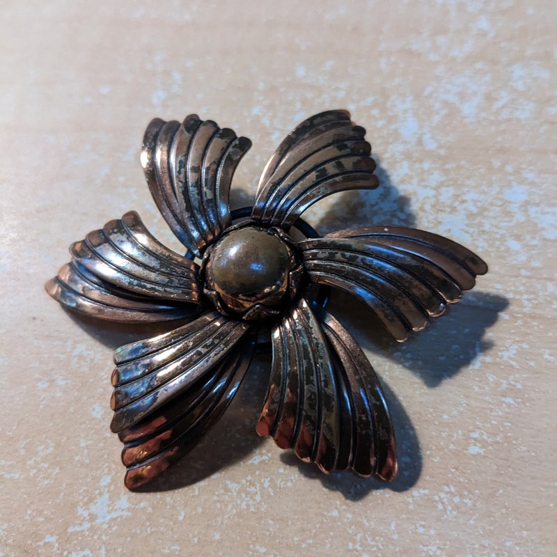 Copper Brooches - Etsy
