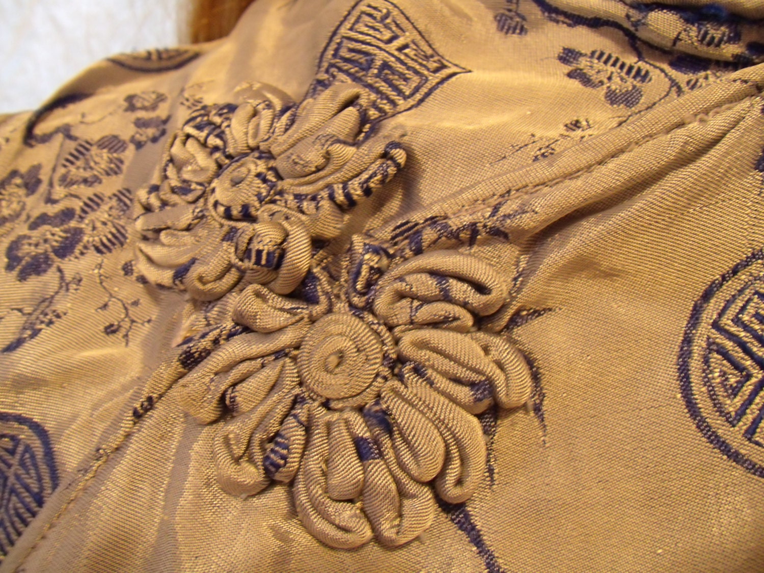 Dress Chemsong Stunning Silk Asian Dress Vintage | Etsy