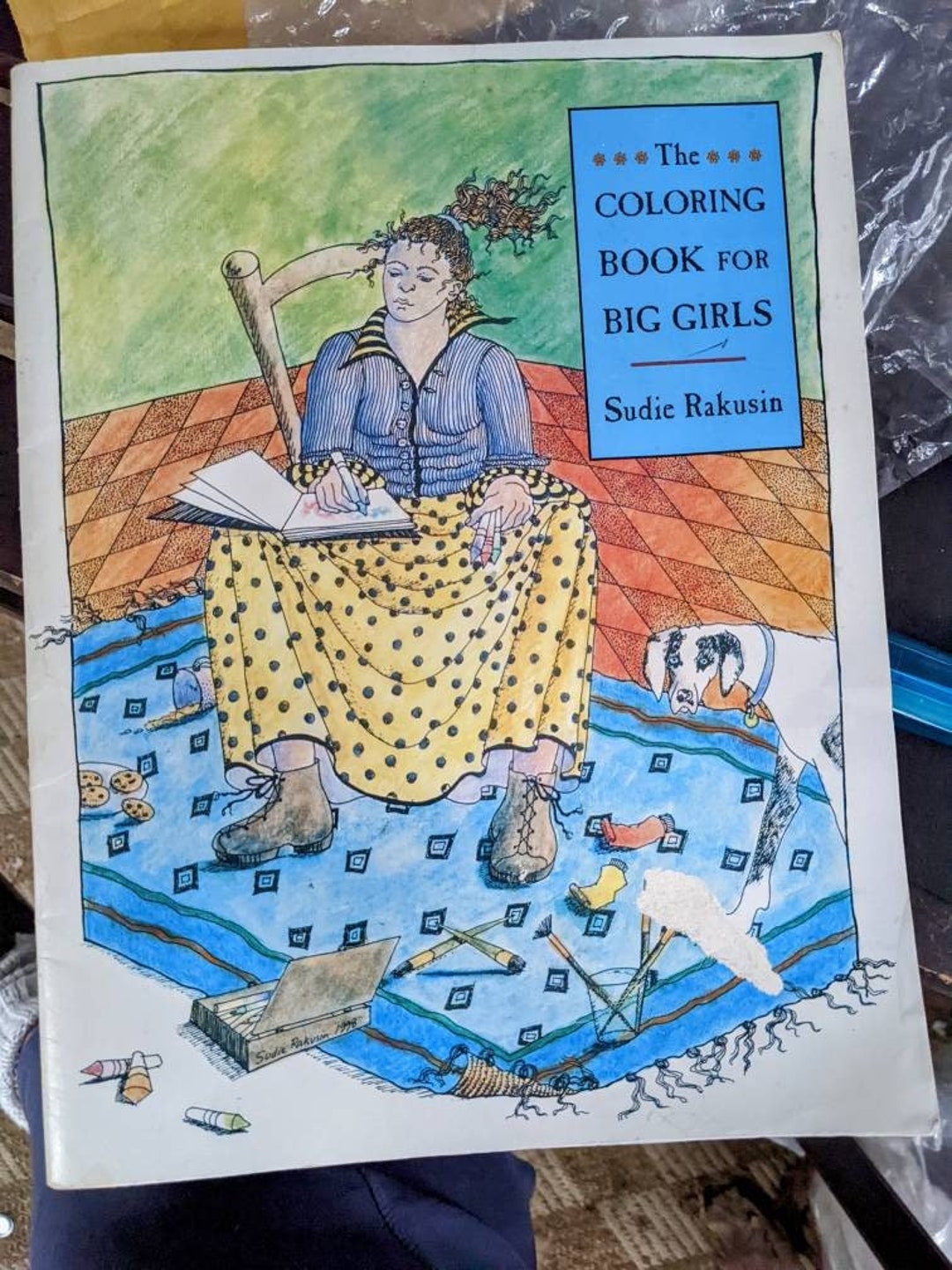 Big Girls Coloring Book by Sudie Rakusin for Women of All Ages and ...