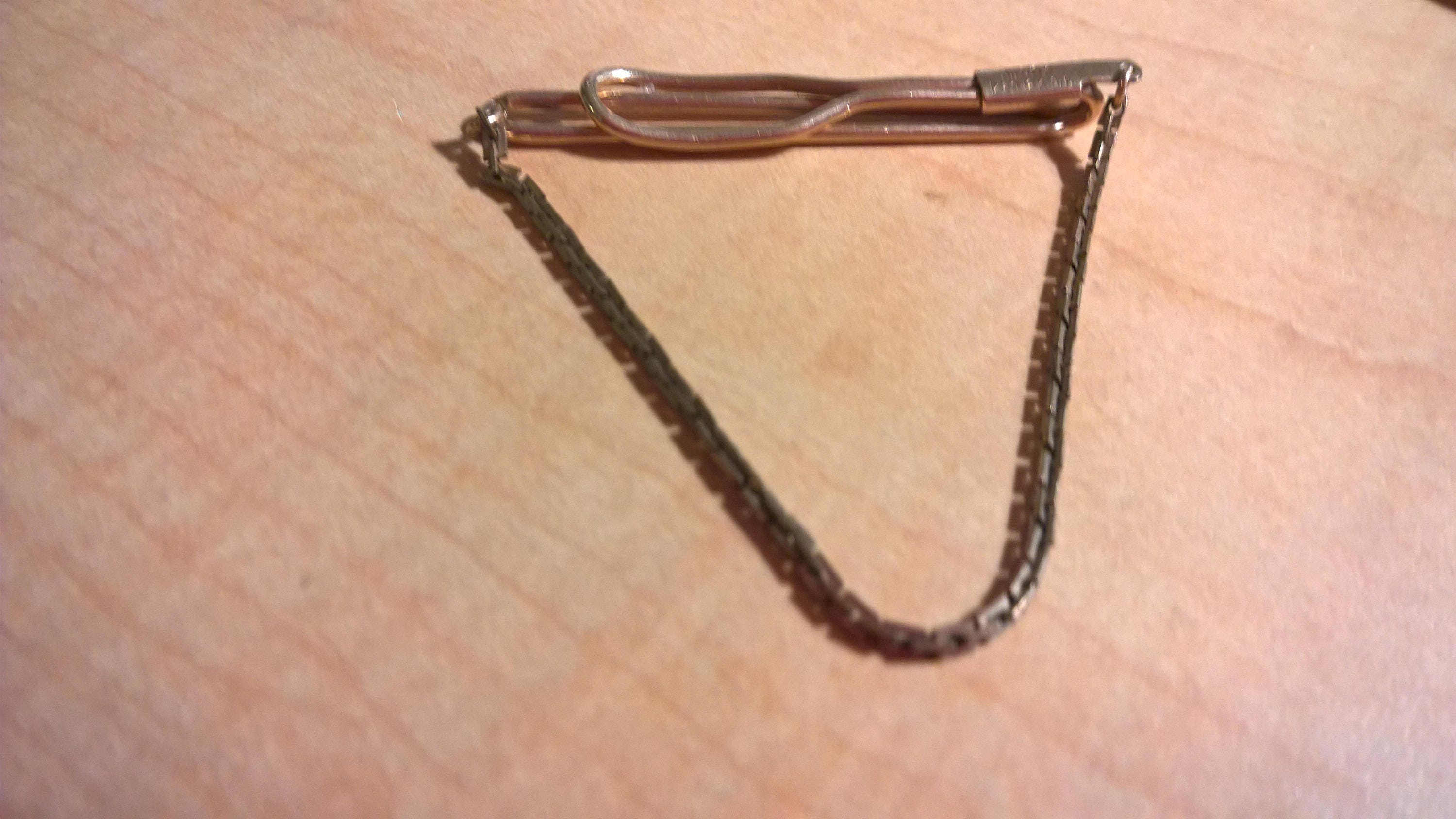 Tie Pin Swank Gold | Etsy