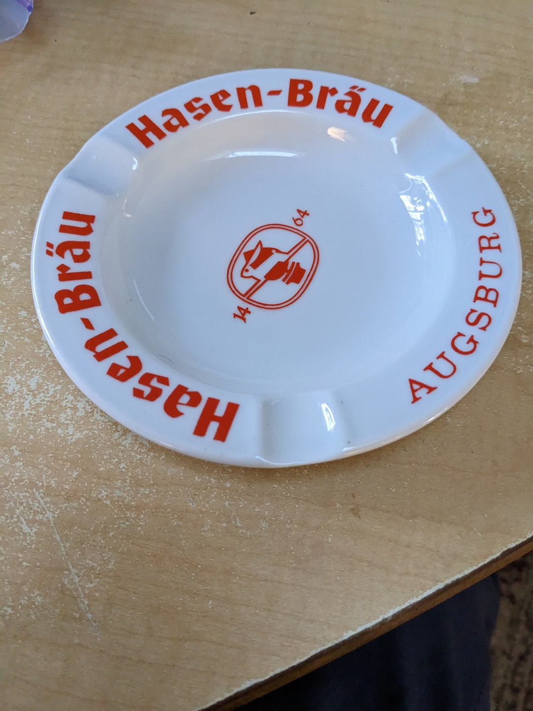 Rabbit Ashtray for Easter From German Brewery - Etsy