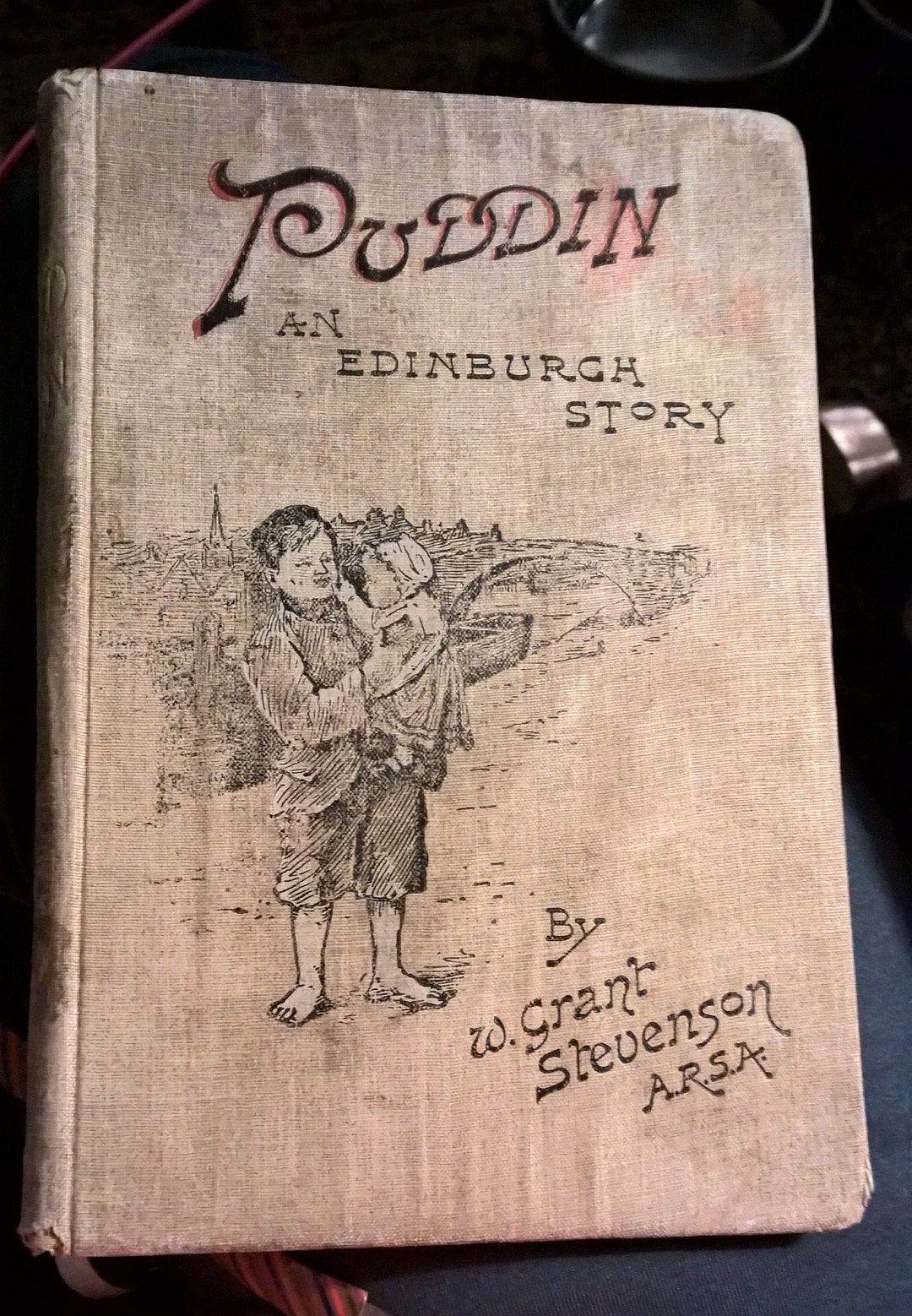 Puddin an Edinburgh Story by Stevenson Arsa Antique Childrens Book - Etsy
