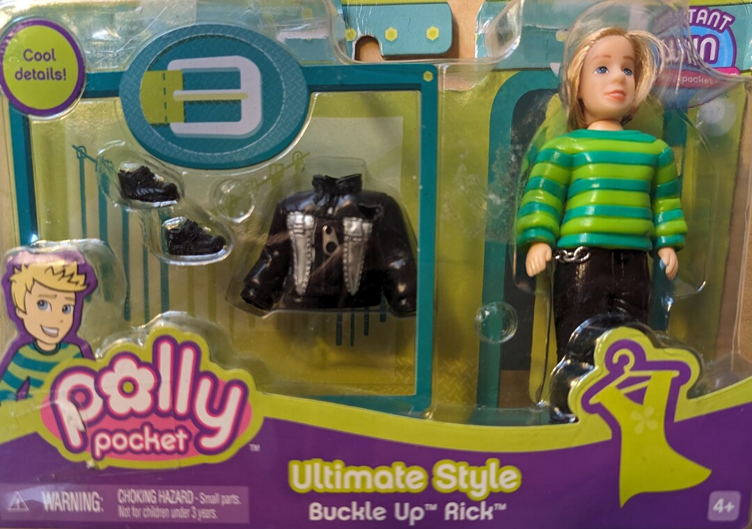 Polly Pocket Ultimate Style Buckle up Rick - Etsy