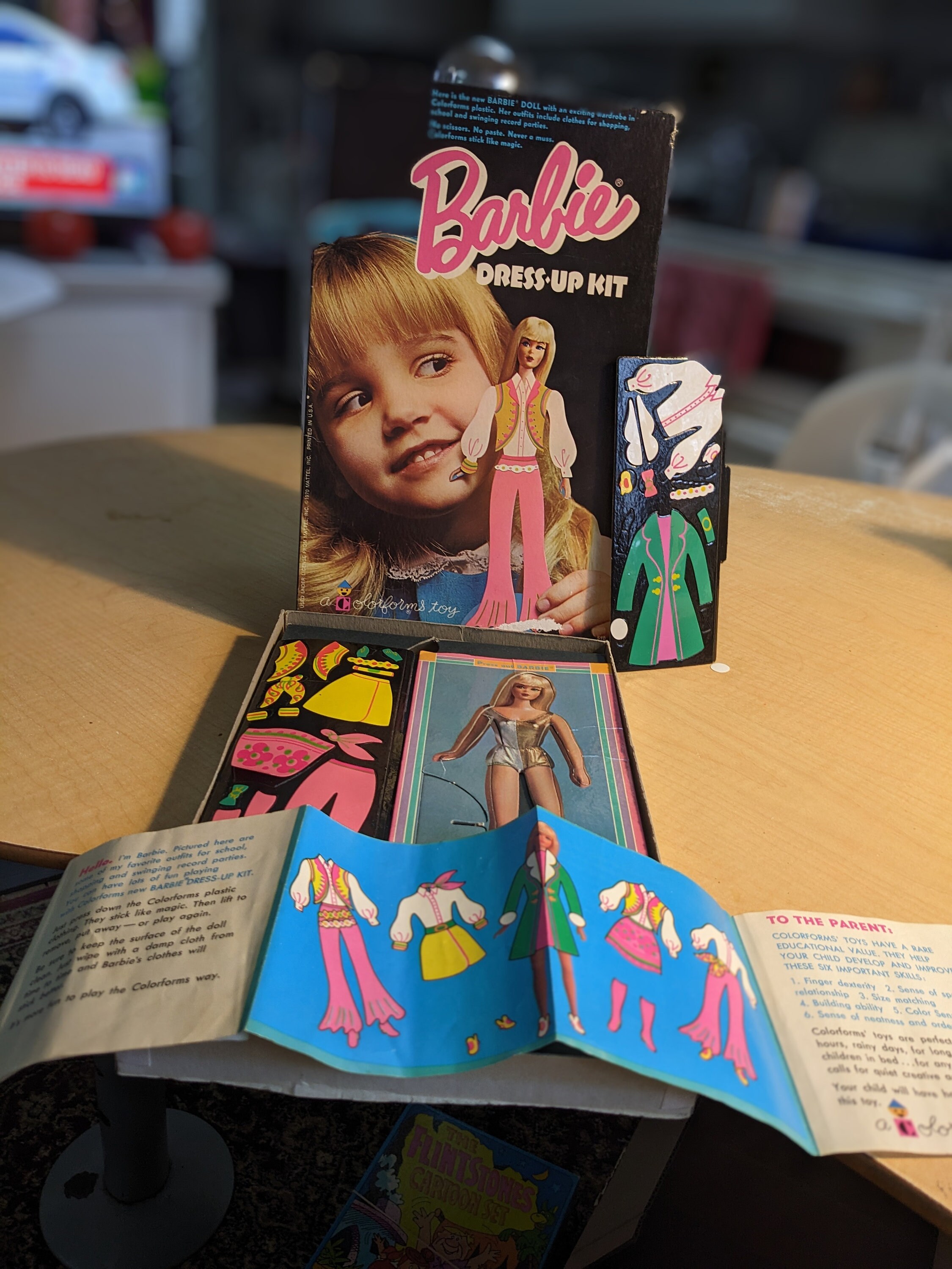 Barbie Colorforms Dress up Kit - Etsy