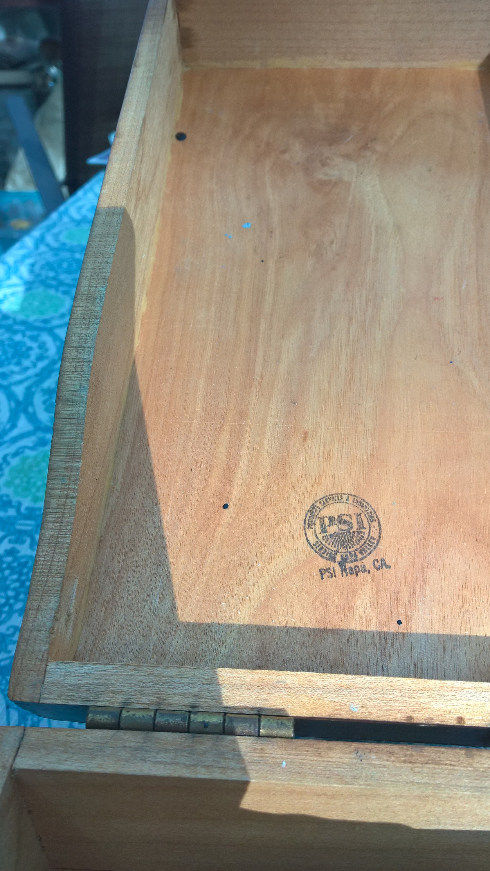 Wooden Library Card File Box Vintage Storage Box Original Wood | Etsy