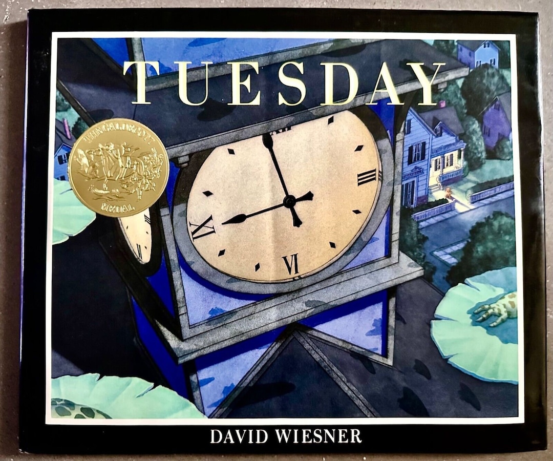 TUESDAY by David Wiesner C.1991 First Edition Hard Cover W/ - Etsy