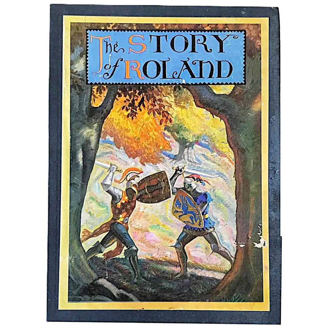 The Story of Roland - Book Illustrated by Peter Hurd - Scribner's ...