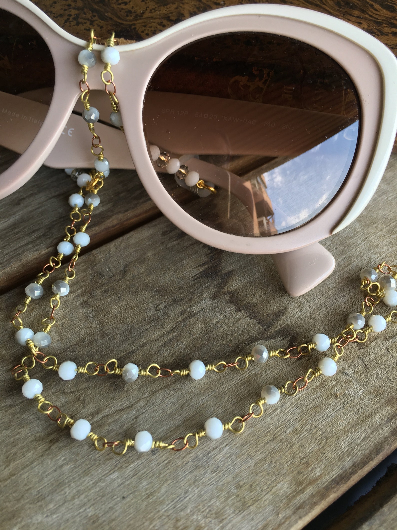 Rosary Glasses Chain Dainty Glasses Chain Sunglasses Chain - Etsy