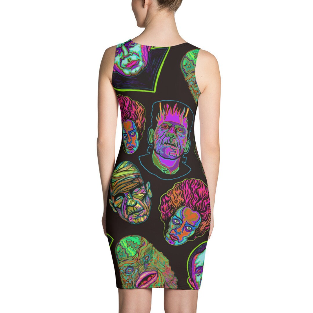 Classic Monsters Sublimation Cut & Sew Dress - Etsy