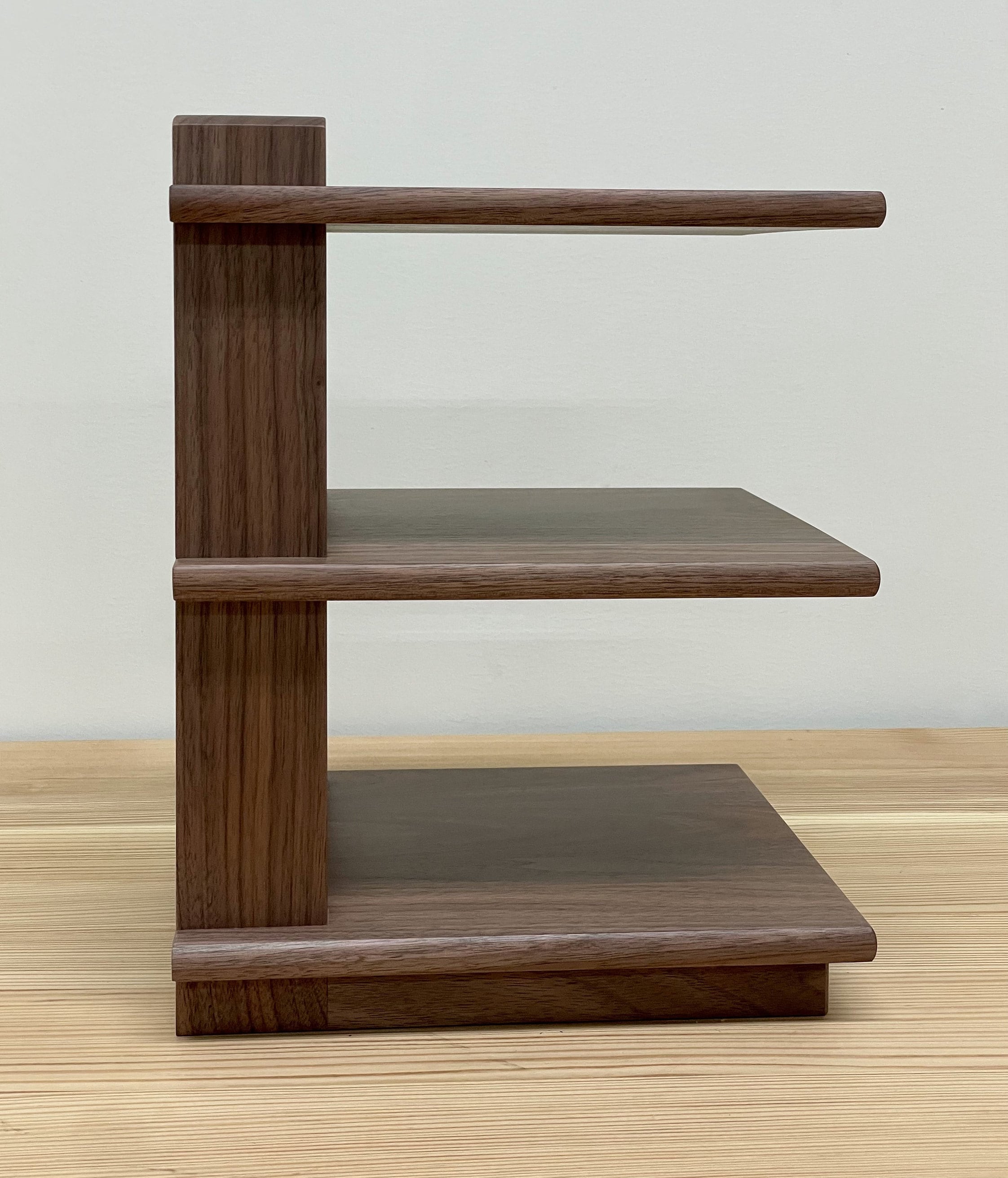 Black Walnut Desktop Organizer: Three-tier Bookshelf - Etsy
